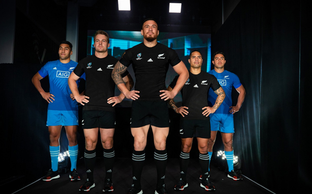 All Blacks unveil their latest team jersey for the 2019 Rugby World Cup