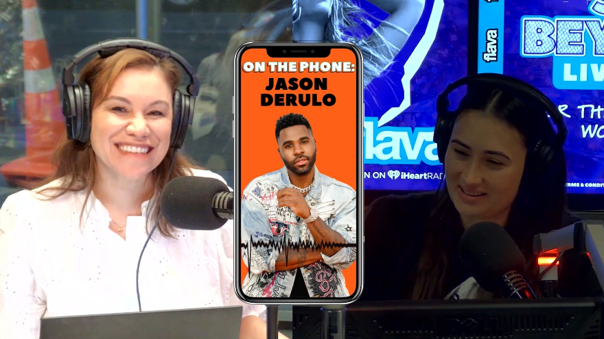 Stace and Azura interview Jason Derulo ahead of FRIDAYZ LIVE 2023